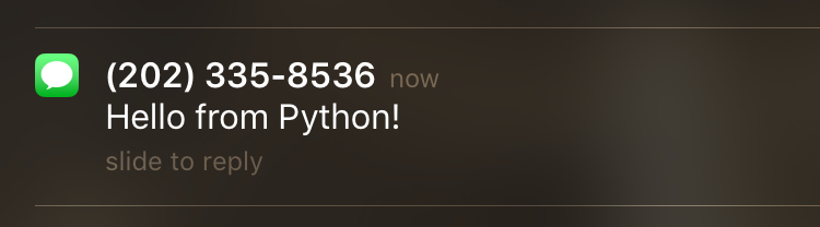 How To Send SMS Text Messages With Python Full Stack Python